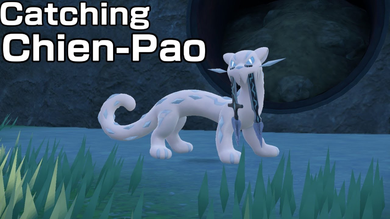 Catching Chein-Pao in Pokemon Scarlet and Violet - YouTube