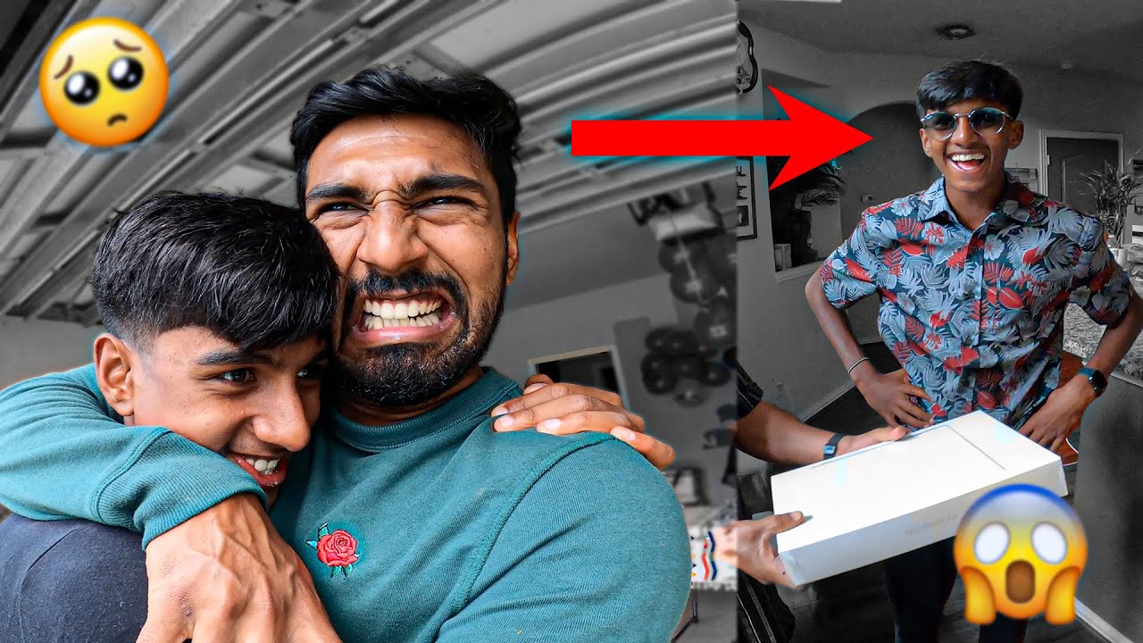 Pranking My Brother And Then Surprising Him For His Birthday Youtube