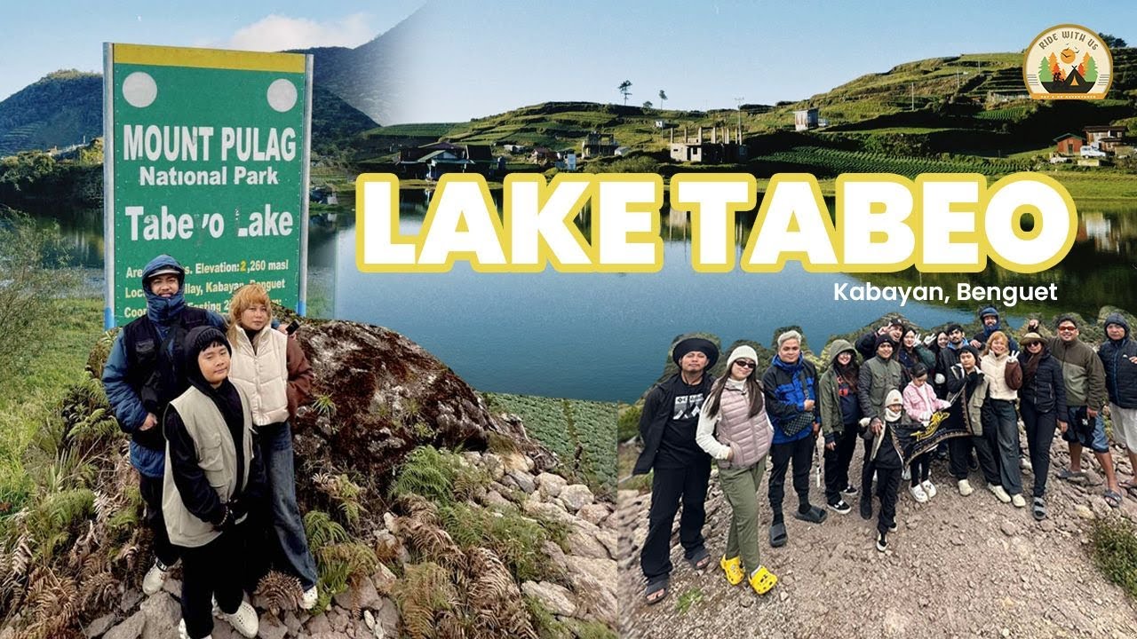 Ride With Us - Lake Tabeo, Benguet (Highest Campsite in the PH) - YouTube
