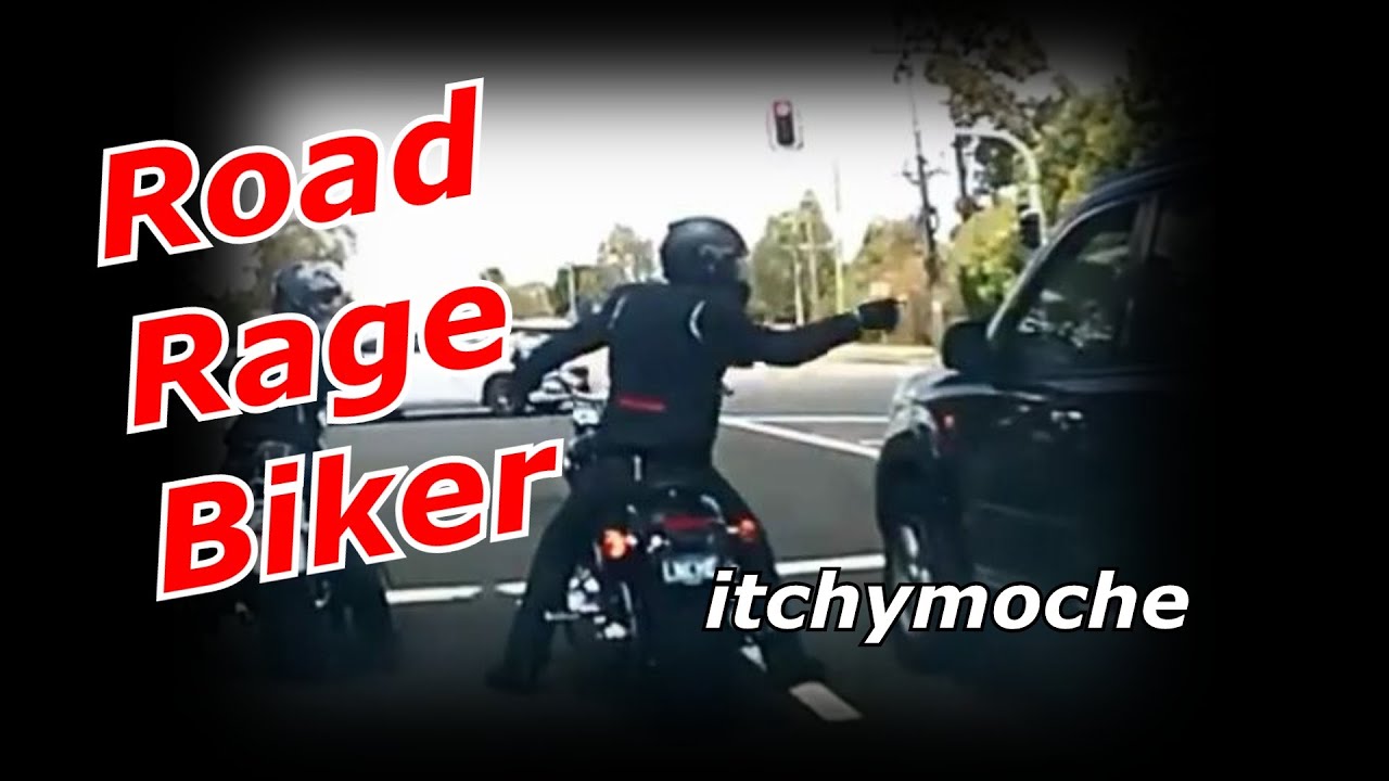 ROAD RAGE BIKER - YouTube