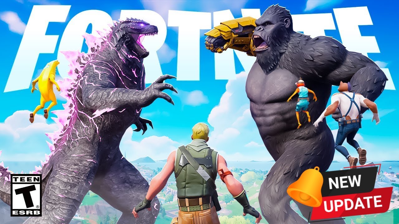 FORTNITE GODZILLA UPDATE OUT NOW!! NEW BOSS, MYTHICS, LIVE EVENT & MORE ...