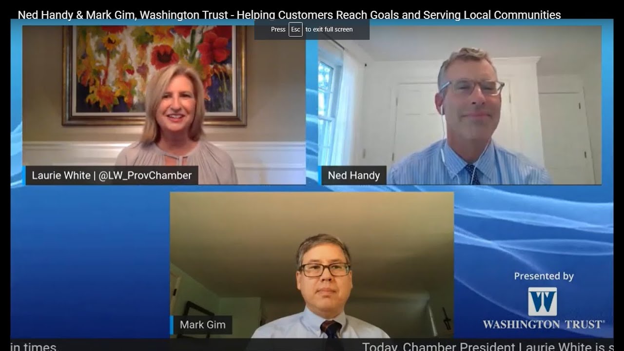 Ned Handy & Mark Gim, Washington Trust - Helping Customers Reach Goals ...