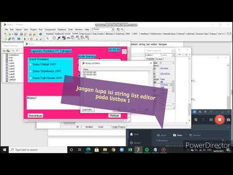PERTEMUAN 6 | Visual Component Library (VCL) Borland Delphi 7| Tubagus Rivaldiari - YouTube