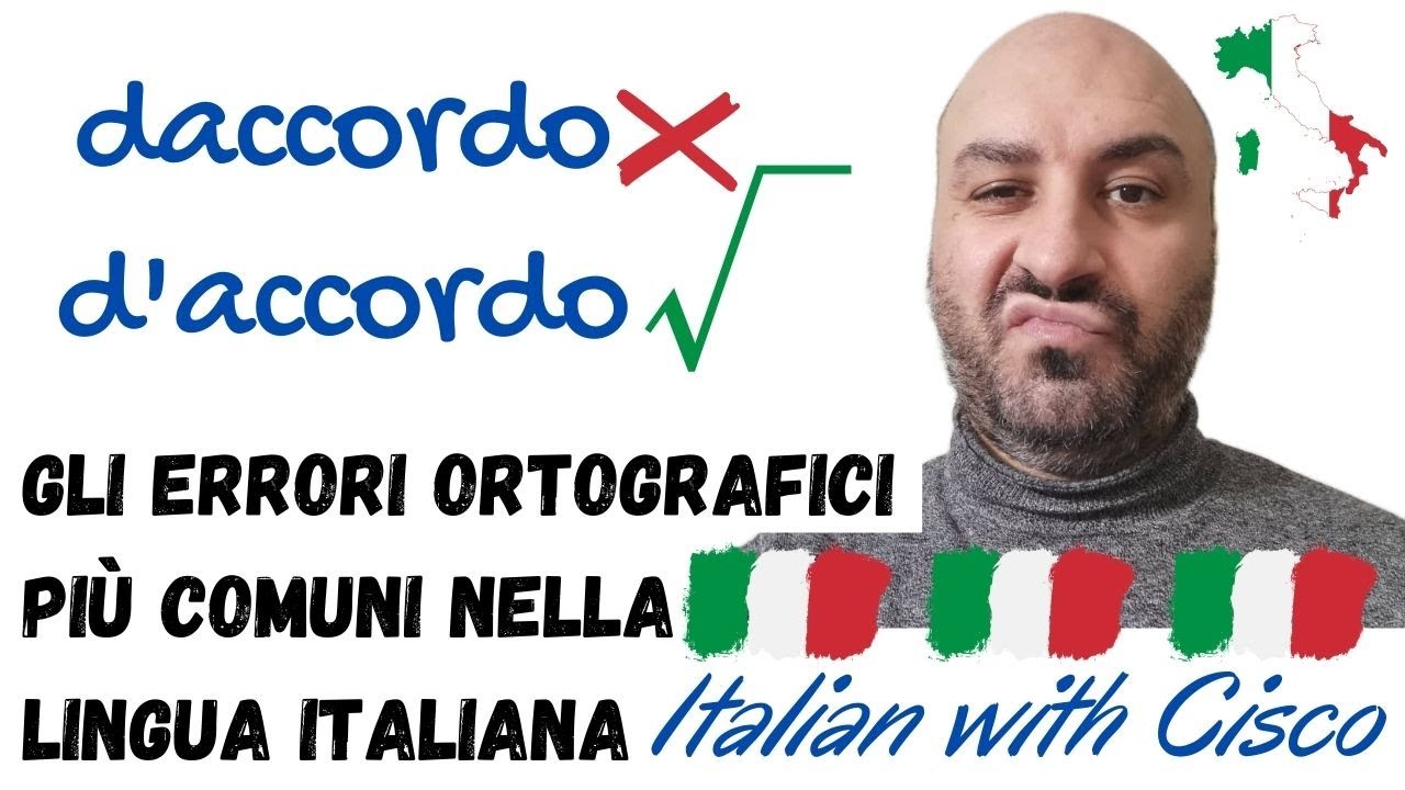 🇮🇹 GLI ITALIANI SANNO SCRIVERE? - Gli errori ortografici più comuni ...