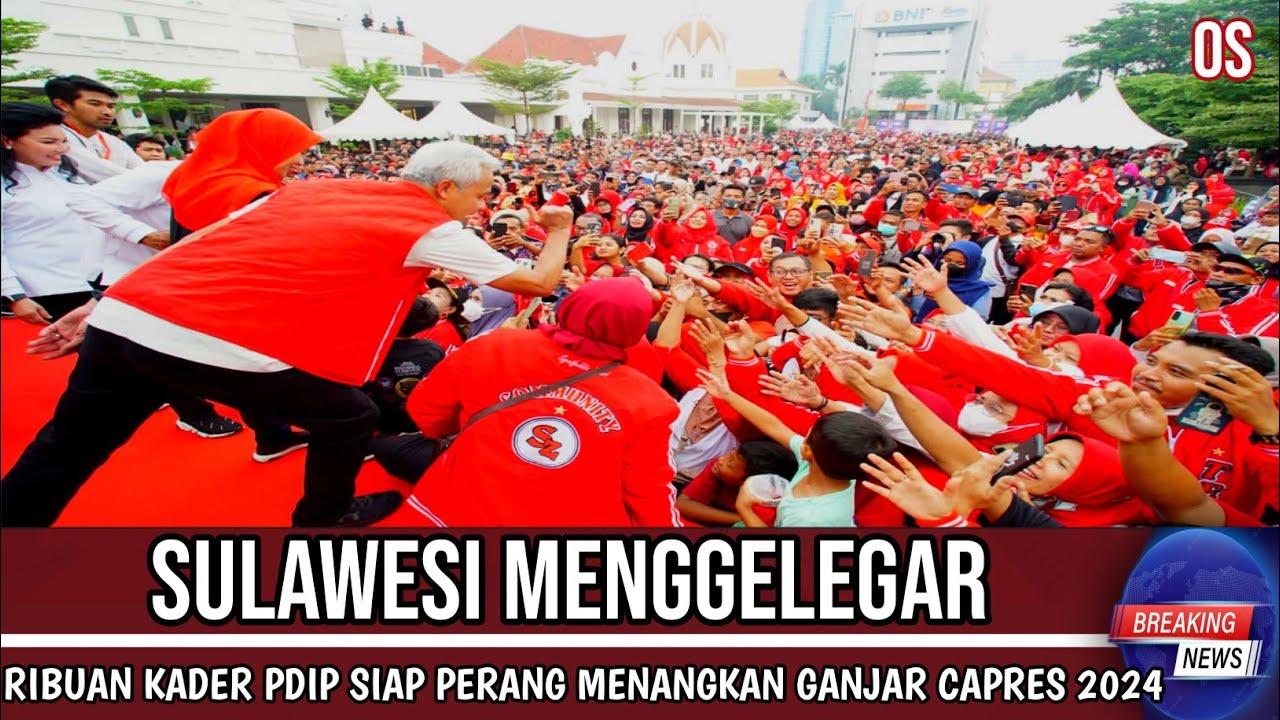 ANIS KERINGAT DINGIN‼️ RIBUAN KADER PDIP SIAP PERANG MENANGKAN GANJAR ...