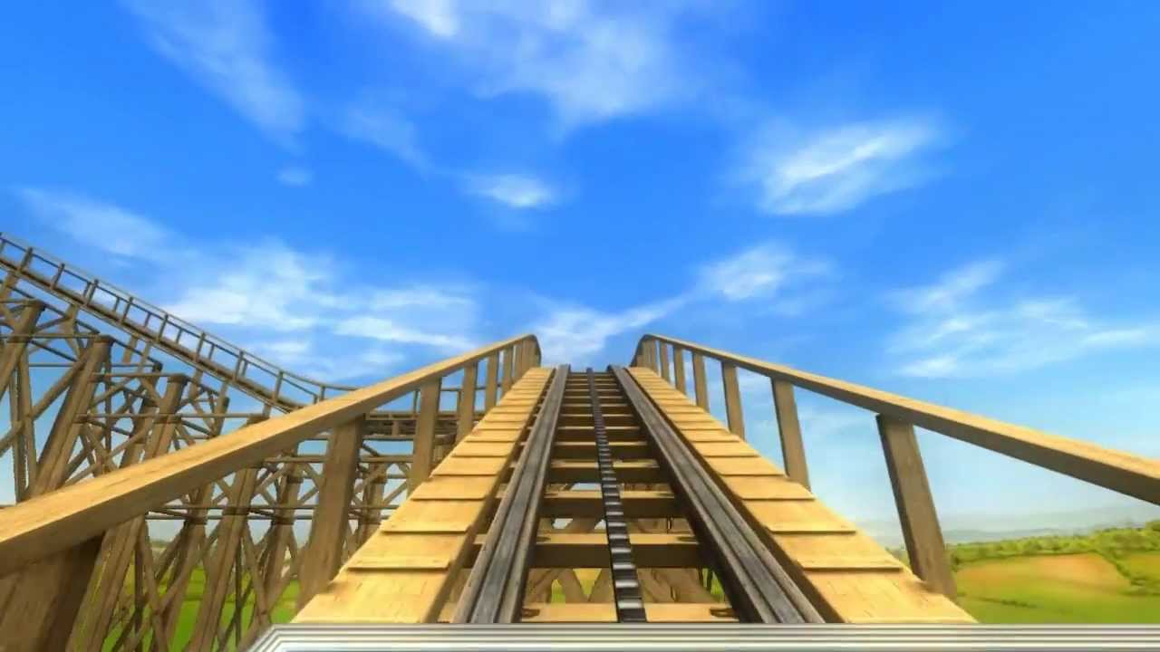 The sims 3 Roaring Heights Roller Coaster's [RCT3] - YouTube