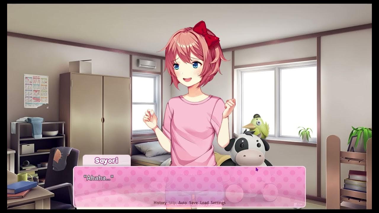 Doki Doki literature club ep 4. Los sentimientos de Sayori - YouTube