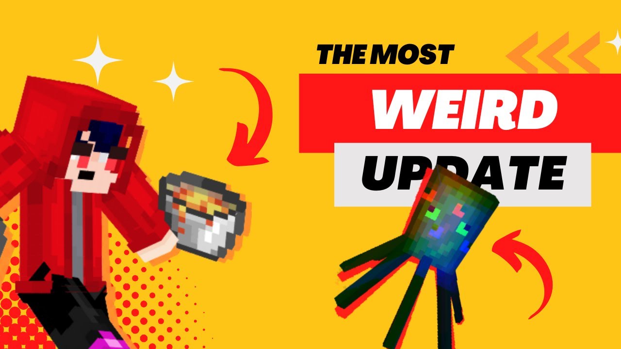 The WEIRDEST Minecraft Update! - YouTube