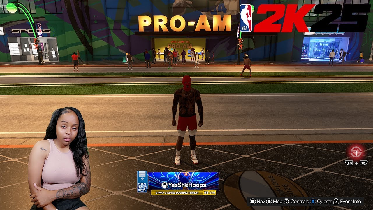 🔴LIVE - NBA 2K25 - PRO AM 2XRep GRIND - YouTube