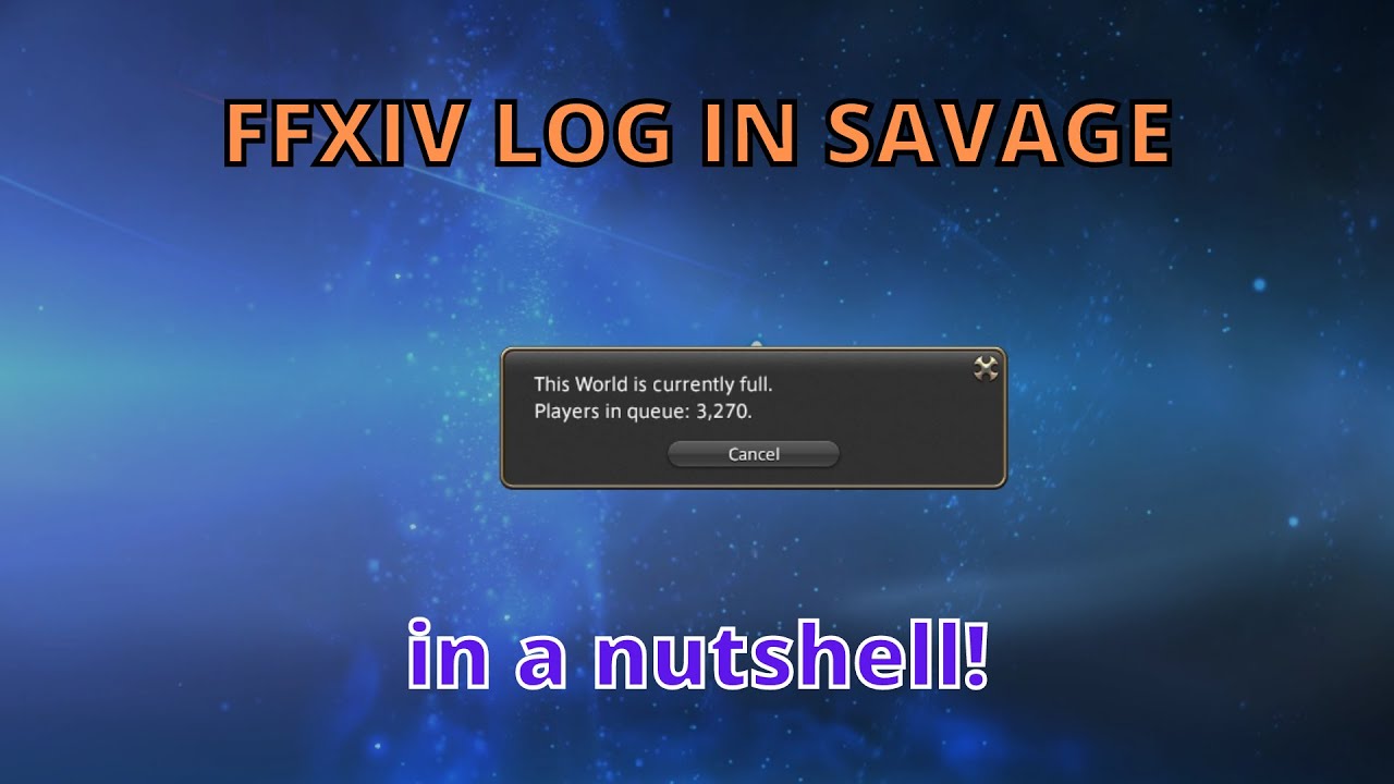 Final Fantasy XIV Endwalker | Log in Savage - YouTube