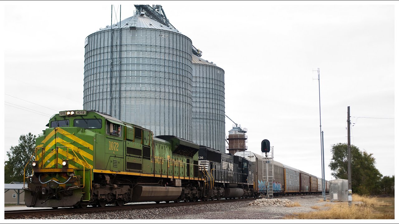 Illinois Terminal Heritage Unit leads Norfolk Southern 121 — October 18 ...