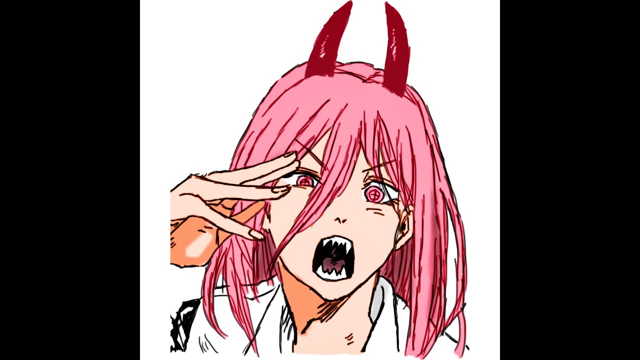 Power | Easy Drawing | Chainsaw Man | Power vs Strongest Devil Hunter ...