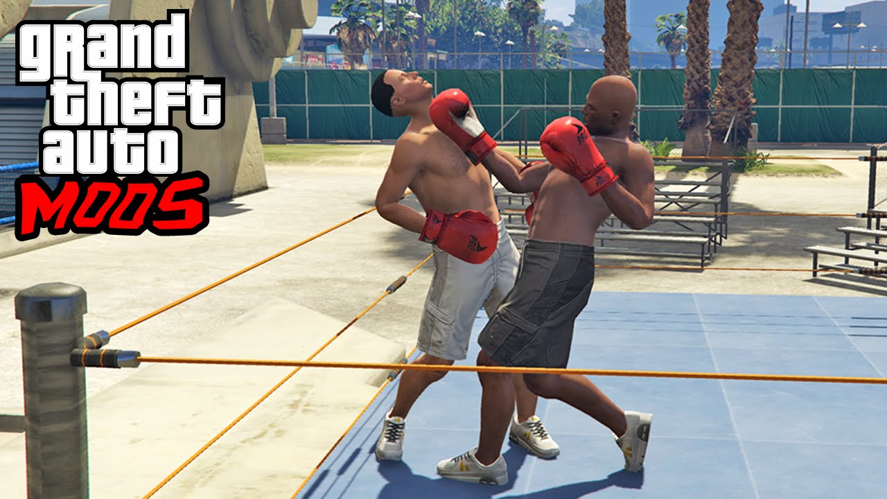 GTA V PC BOXE MOD - ESSE MAYWEATHER E IMORTAL! - YouTube