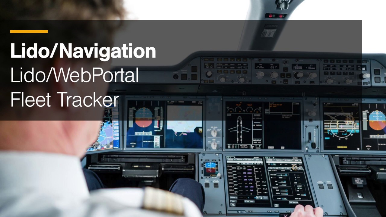 Lido/WebPortal 1.4 – Fleet tracker / Lufthansa Systems - YouTube