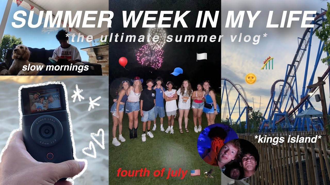 SUMMER WEEK IN MY LIFE | the ULTIMATE summer vlog - YouTube