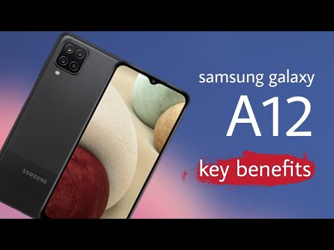 samsung galaxy A12 - English (key benefits) - YouTube
