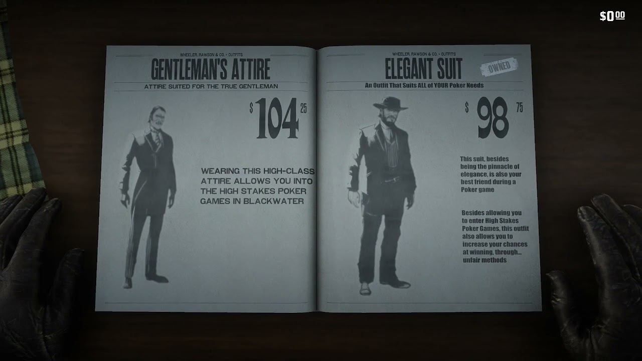 Hidden Outfit if you Sign In To Social Club in Red Dead Redemption 2 ...