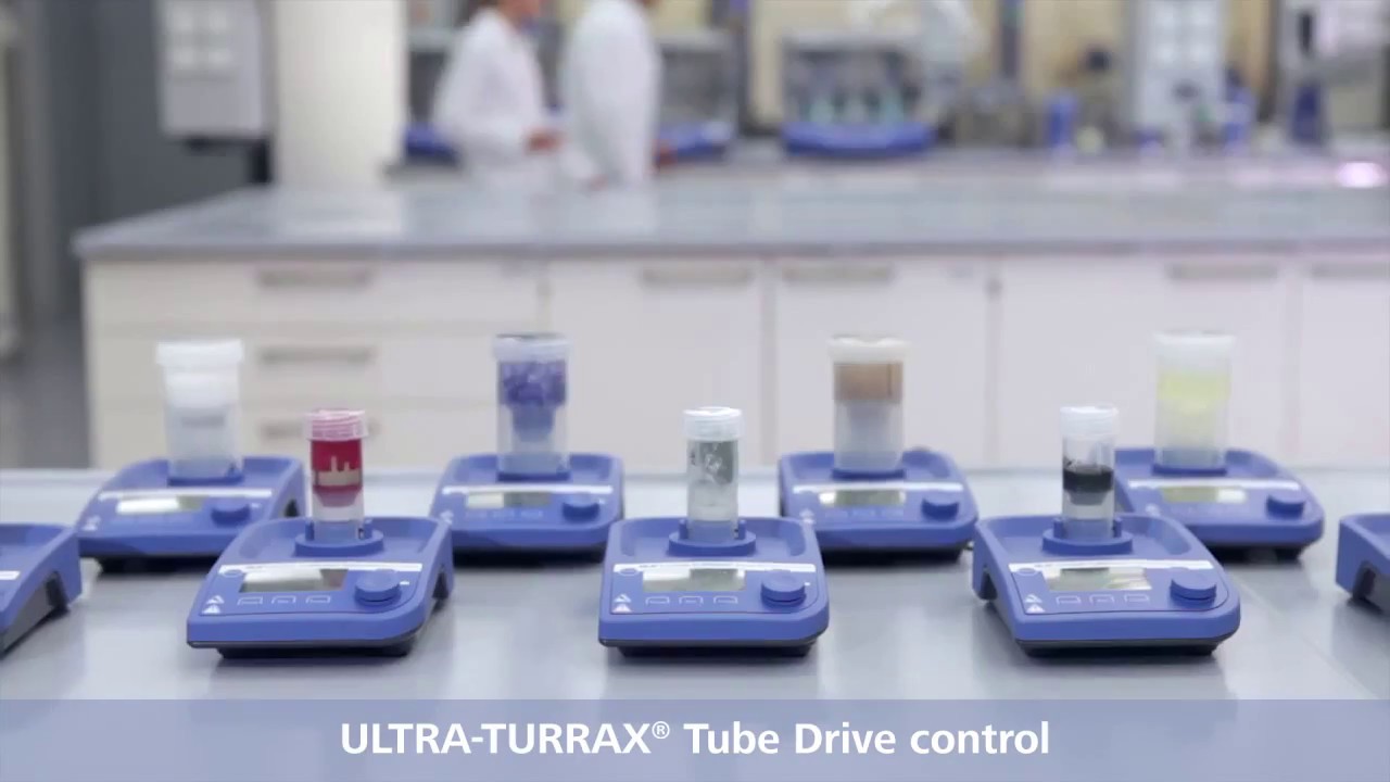 IKA ULTRA TURRAX® Tube Drive control disposable homogenisation system ...