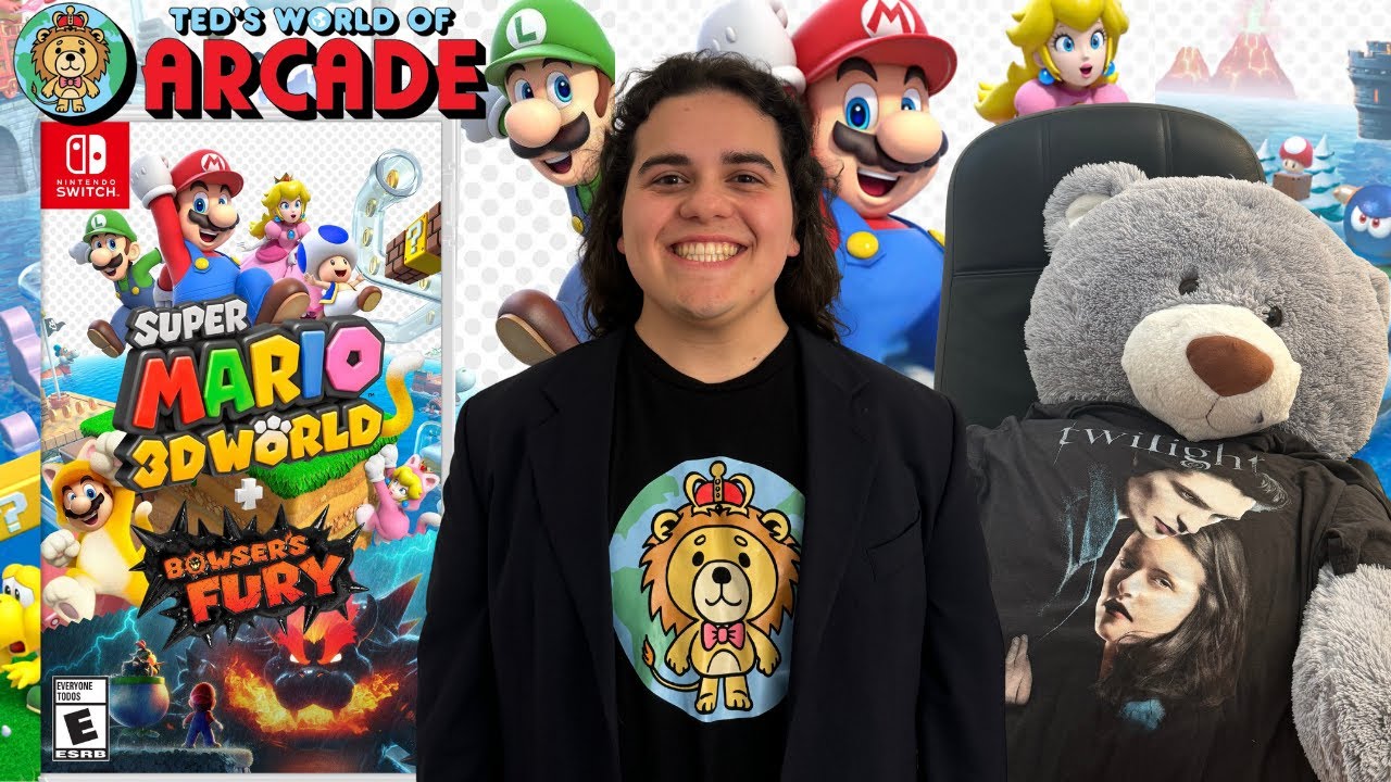 Super Mario 3D World Nintendo Switch - Ted's World of Arcade - YouTube