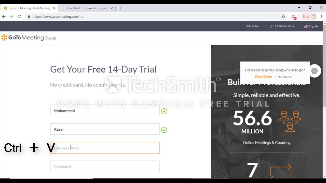 How to sign up GoToMeeting - YouTube
