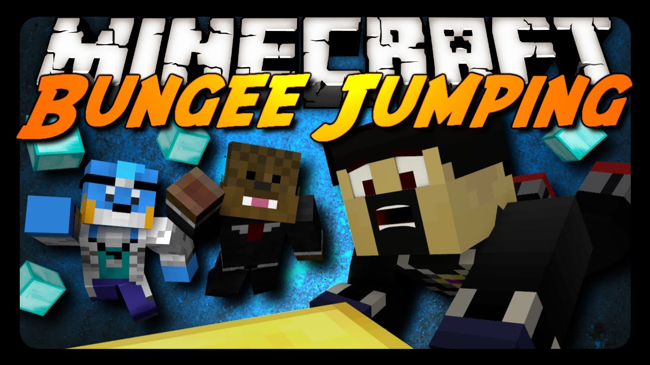 Minecraft: INTENSE BUNGEE JUMPING! (Mini-Game) - YouTube