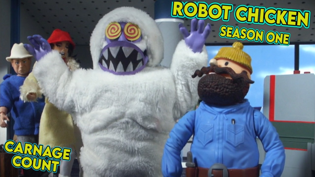 Robot Chicken Season One (2005) Carnage Count - YouTube