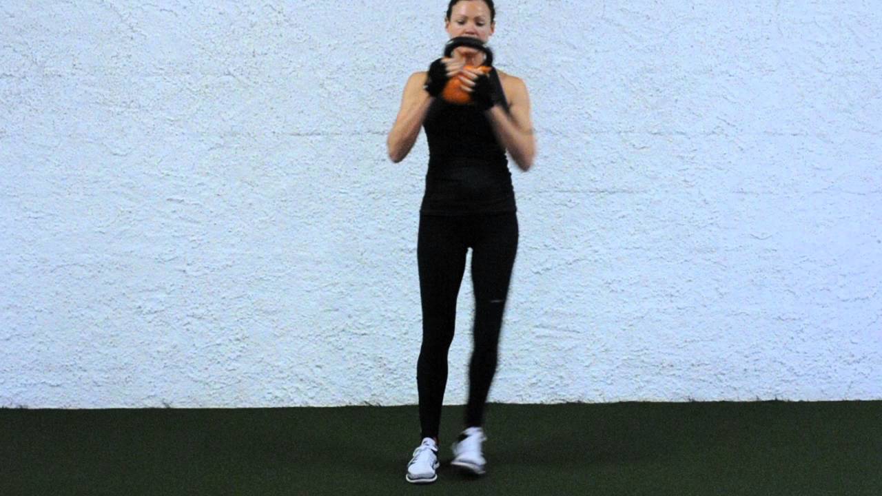 Lateral Lunge with Kettlebell High Pull - YouTube