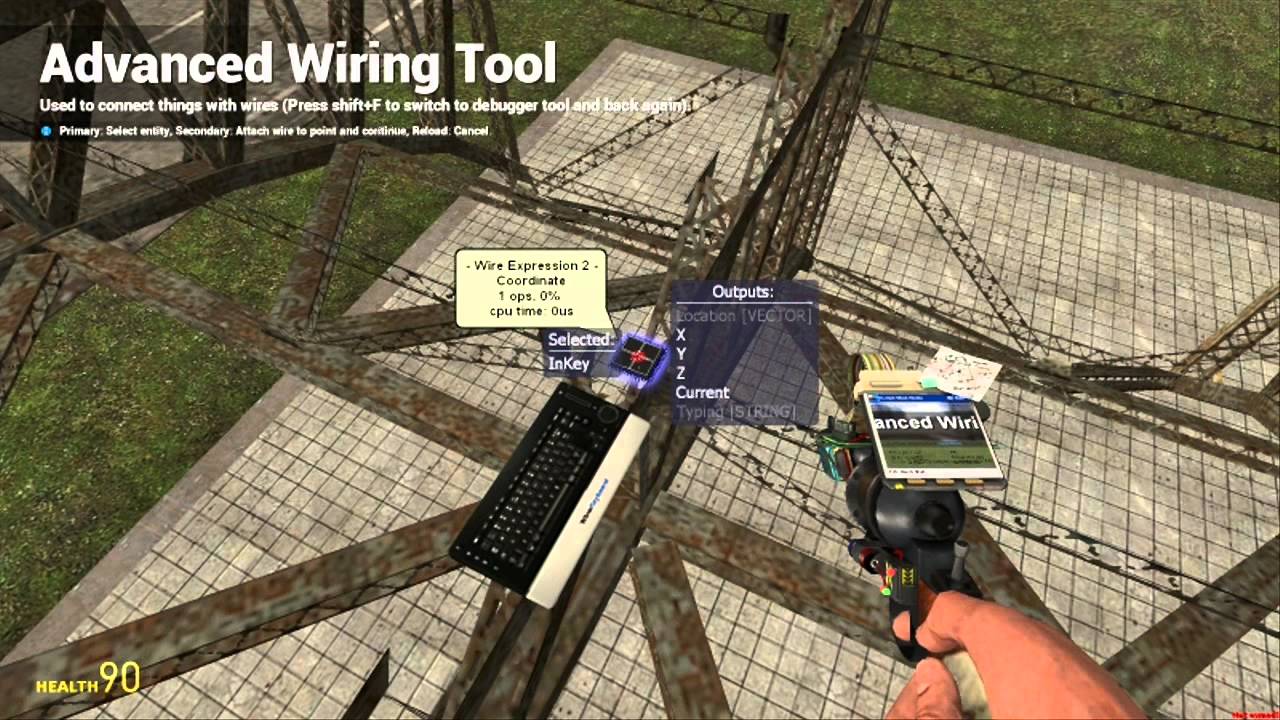 Garry's Mod - Wire Tutorial - Hoverdrive Controller ( Warpdrive, Teleporter, etc.) - YouTube