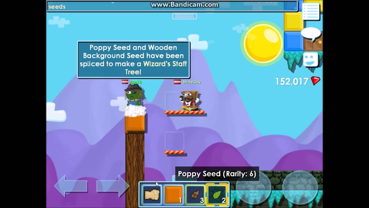 Growtopia Making Wizards Staff + Emerald Staff Recipe - YouTube