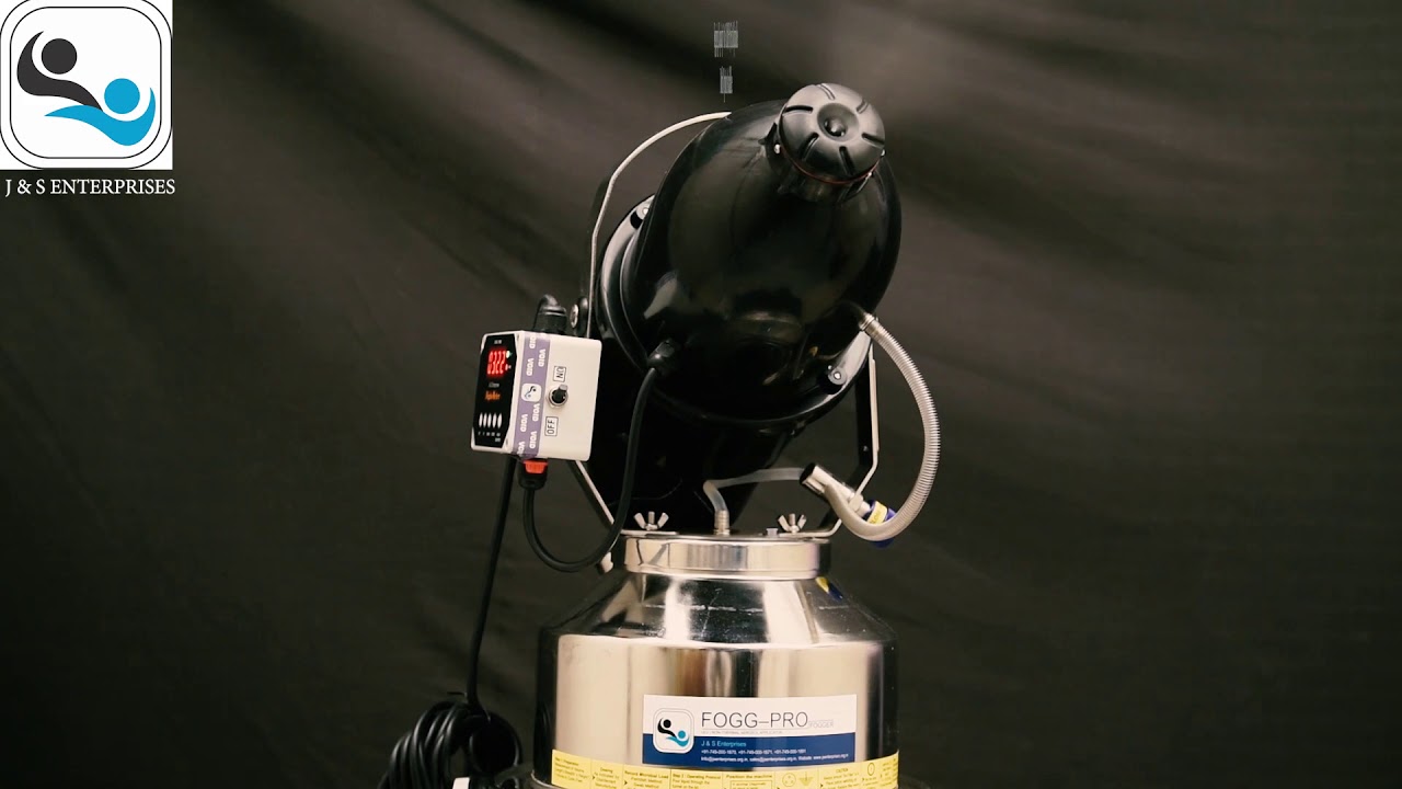 FOGG-PRO (SSF) ULV FOGGER BY J & S ENTERPRISES - YouTube