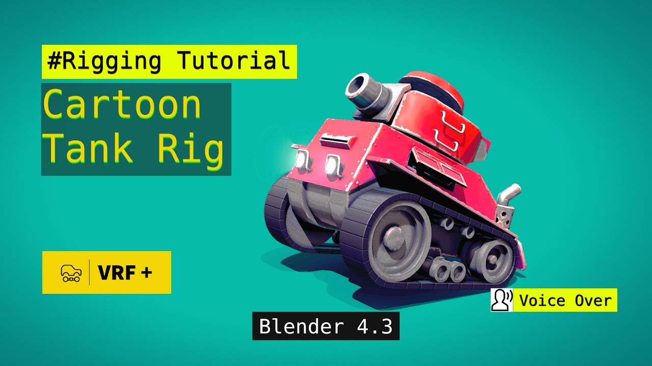 Cartoon Tank Rigging in Blender 4.3 (and Other Tips for Beginners ...