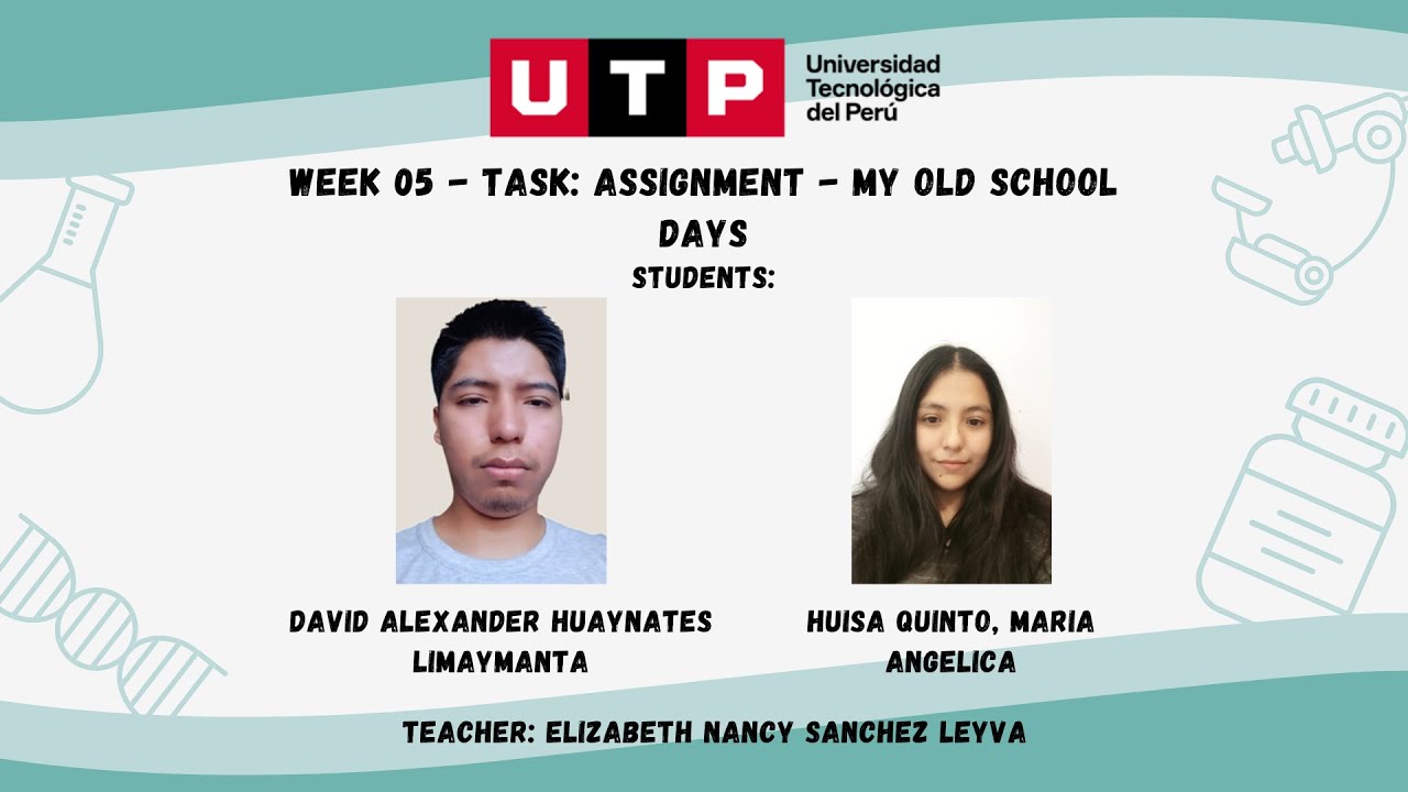 Week 05 - Task: Assignment - My old school days - YouTube
