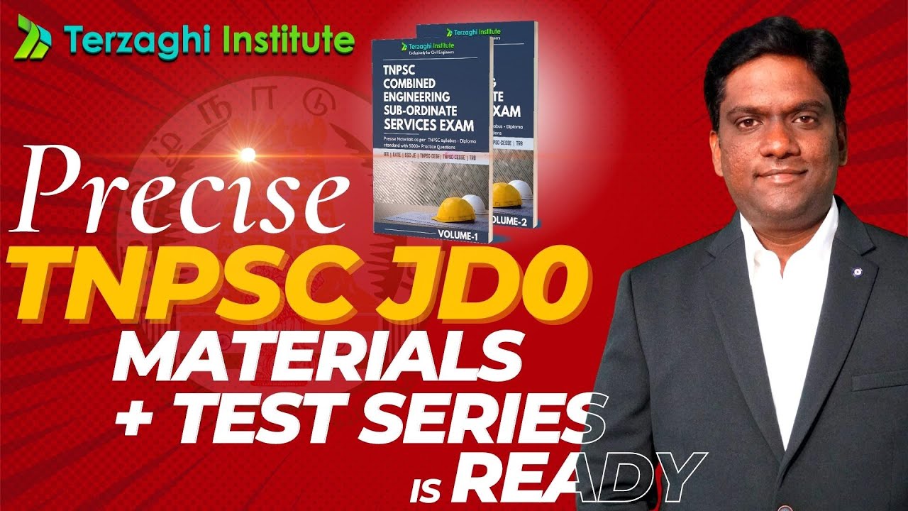 Complete Package🎁 for TNPSC JDO is Ready at Terzaghi Institute | Start ...