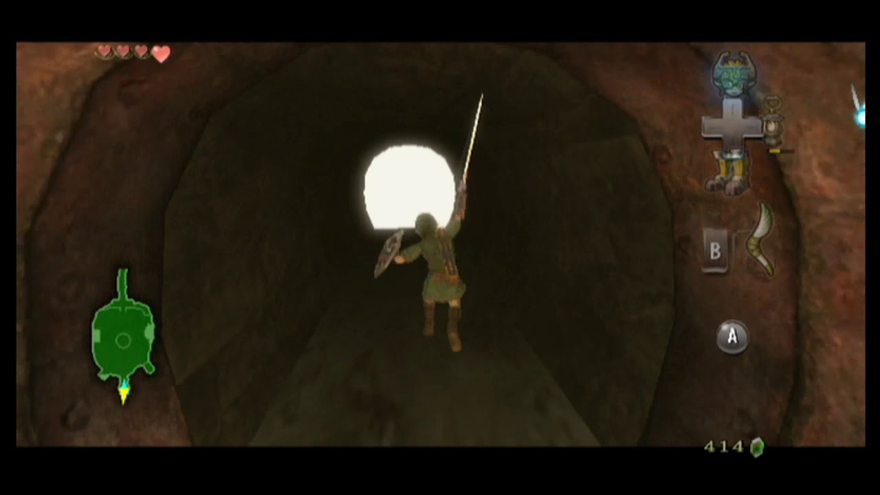 TP: Goron Mines Entrance Void with Jump Attack [Wii] - YouTube