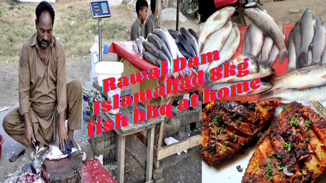 8kg Fish Making At Home bbq Tonight/Rawal dam ke Taza fish - YouTube