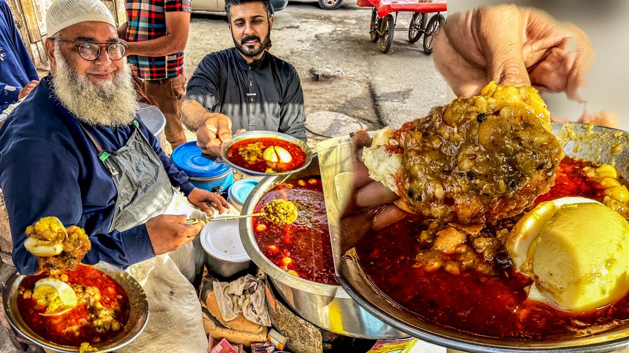 Shantoo Level Anda Chana or Lassi at Androon Lohari Gate,Food Street ...