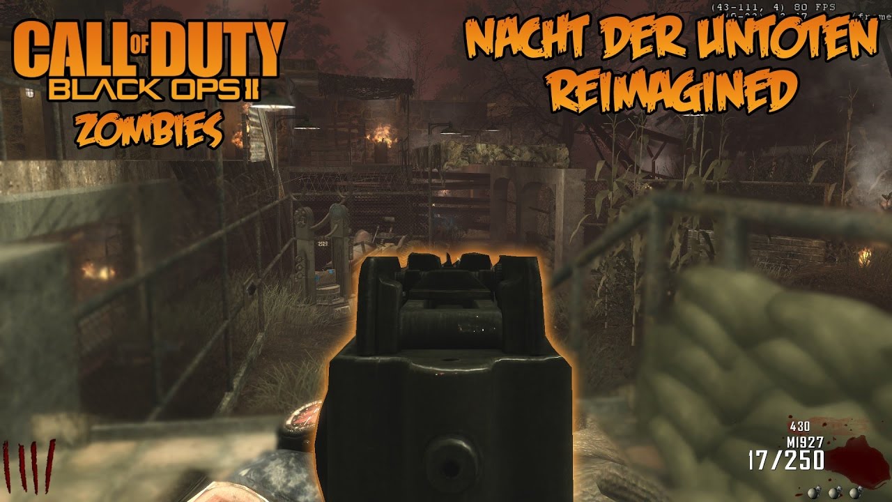 CALL OF DUTY WAW ZOMBIES NACHT DER UNTOTEN REIMAGINED PT.3 - YouTube