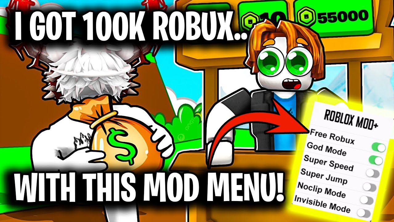 Roblox Mod Menu for UNLIMITED Robux on iOS, Android 2024🔥Mod Apk ...
