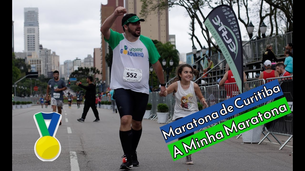 Corre Gordinho na Maratona de Curitiba! Minha primeira Maratona! # ...