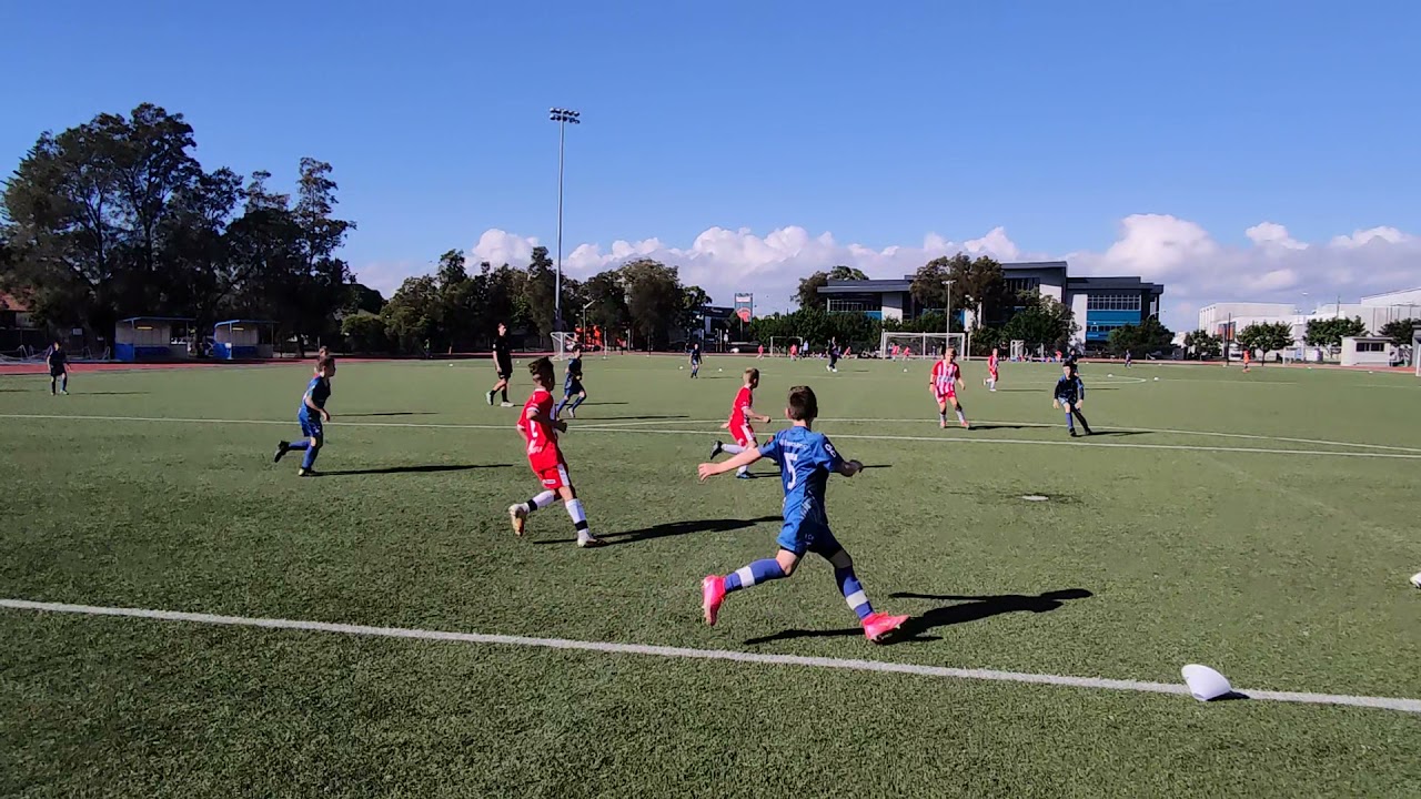 Hakoah FC U10 vrs Sydney Olympic FC U10 2nd game 1st half - YouTube