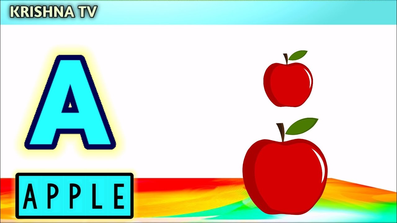 Learning alphabet song - 3D animination alphabet ABC small and capital ...
