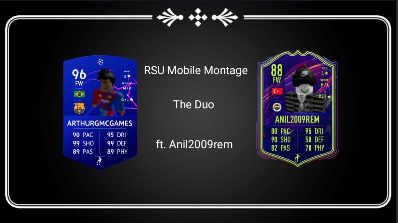 RSU Mobile Montage (Part 3) The Duo ft. Anil2009rem - YouTube