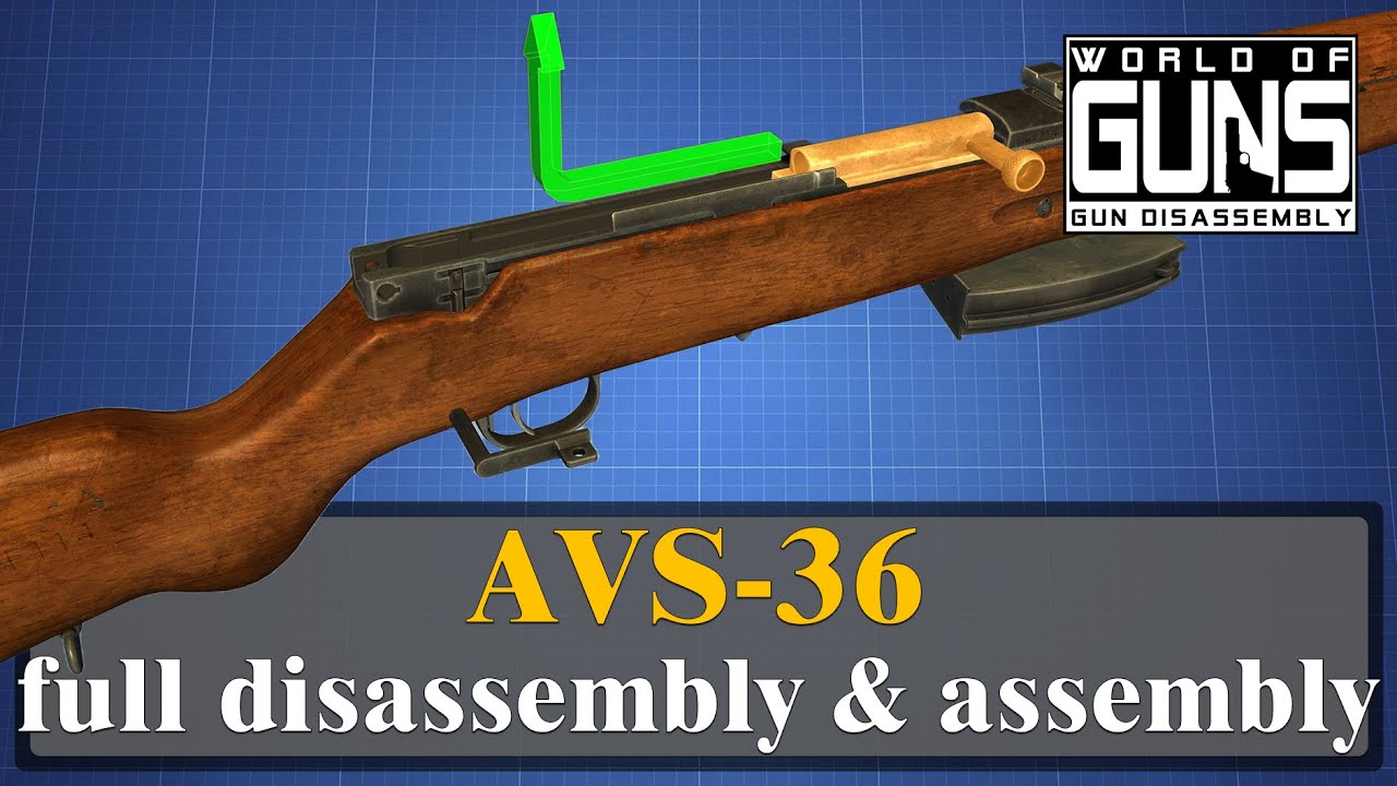 AVS-36: full disassembly & assembly - YouTube