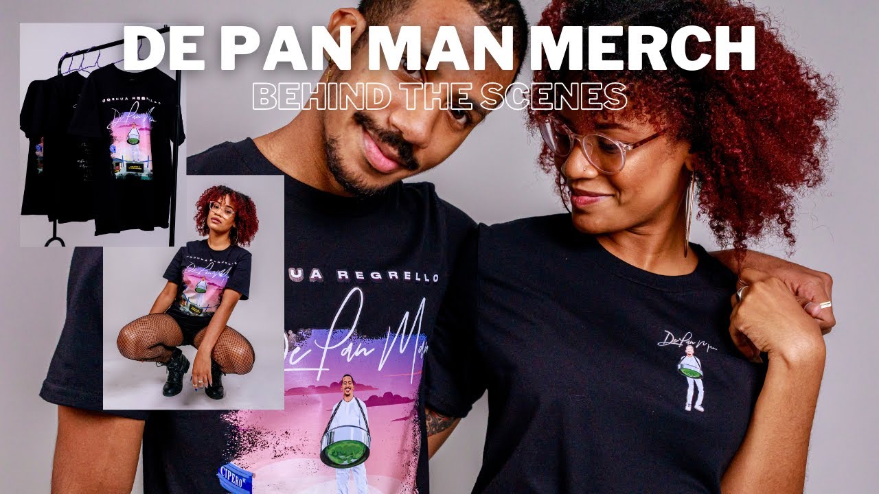 Behind The Scenes: De Pan Man Merch - YouTube