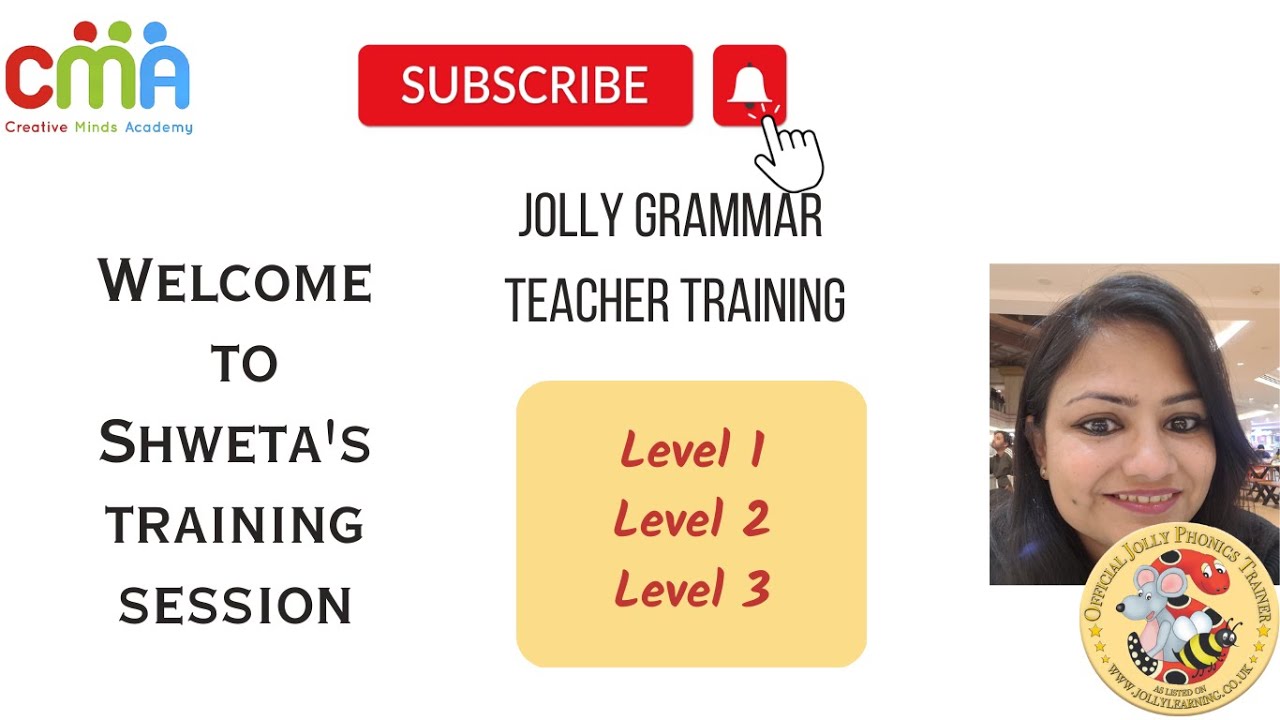 Jolly Grammar Teacher Training Level 2,3 | School Training - YouTube