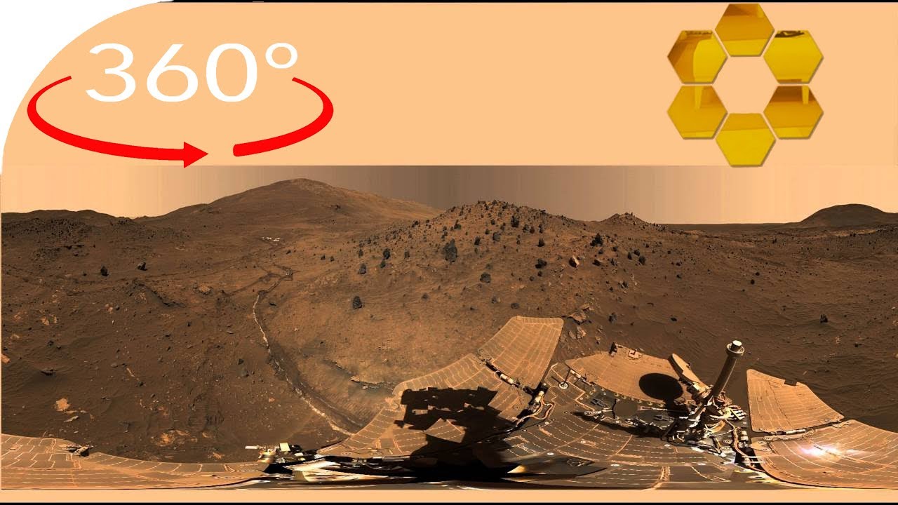 ⭕ Spirit Mars Rover 'McMurdo' Panorama in 360° - YouTube