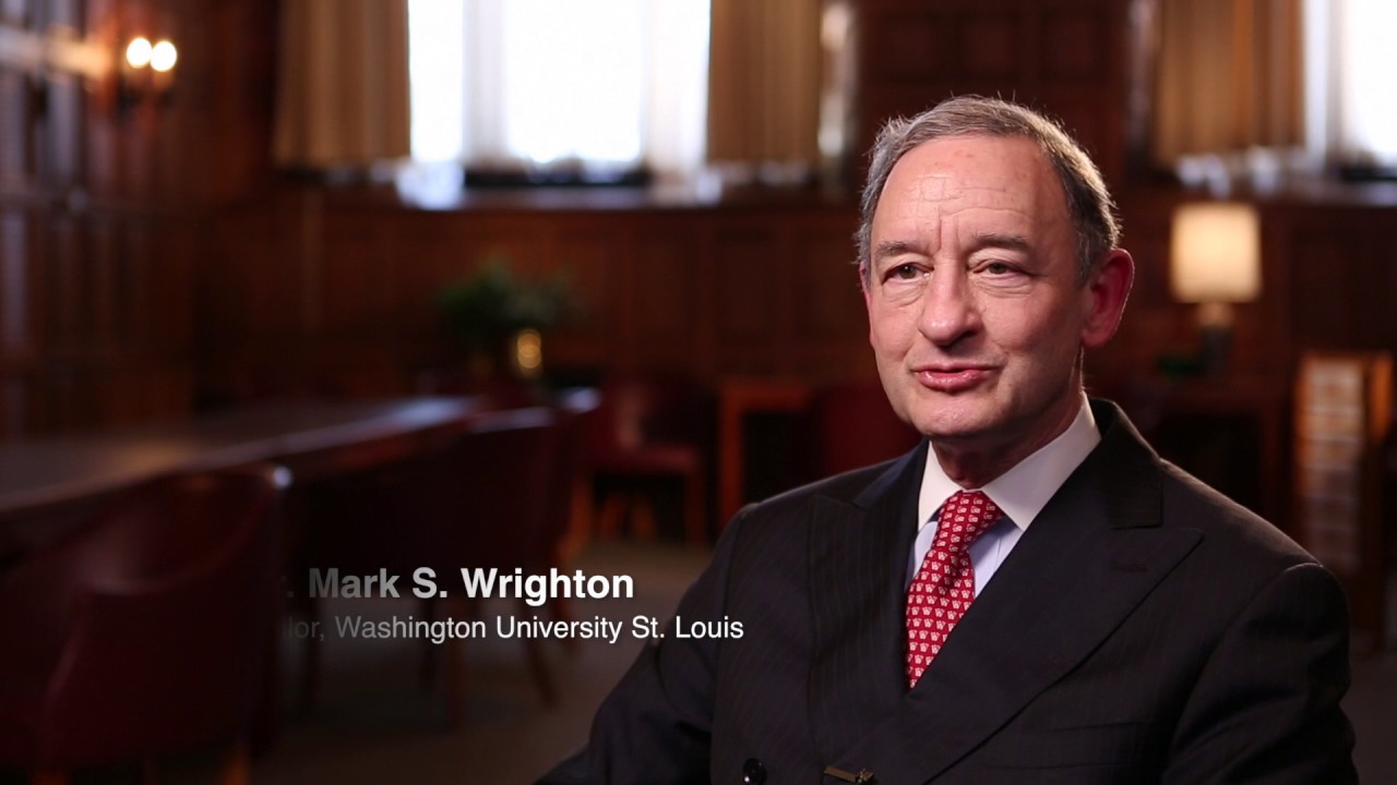 Dr. Mark Wrighton on Washington University's impact on the community ...