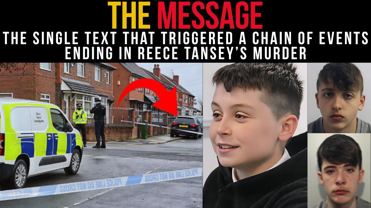 He Sent One Message… And It Ended in Murder | The Reece Tansey Story ...