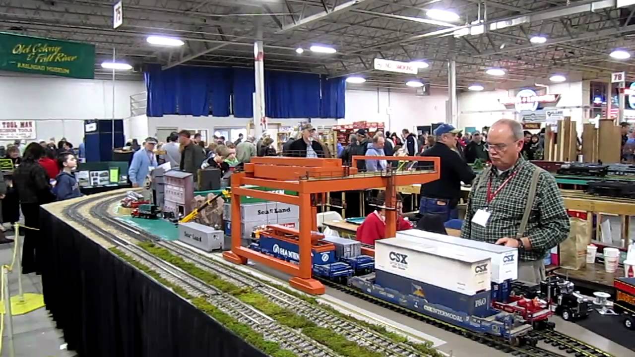 Springfield 2011- Moving G-Scale Crane - YouTube