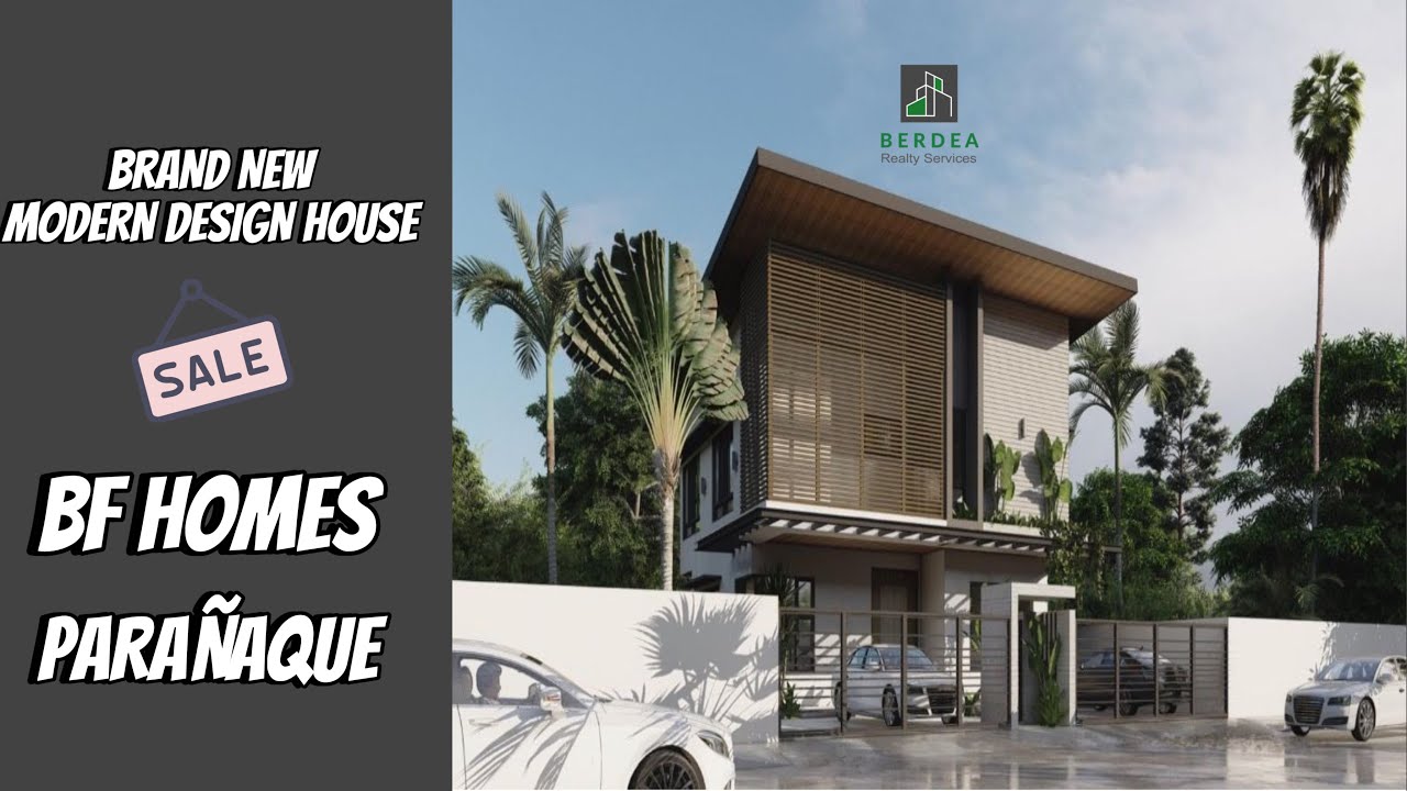 Modern Design House For Sale in BF Homes - YouTube